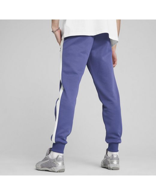PUMA T7 Always On Track Pants in Blue for Men | Lyst