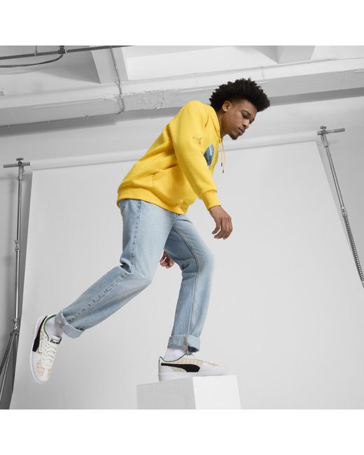 PUMA Porsche Legacy Palermo Pinstripe Sneakers in White | Lyst