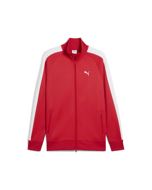 PUMA T7 Always On Track Jacket in Red for Men | Lyst
