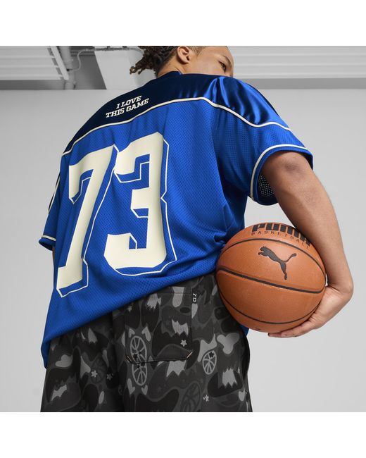 PUMA Dress Code Camo Basketball Sweatpants in Blue for Men | Lyst