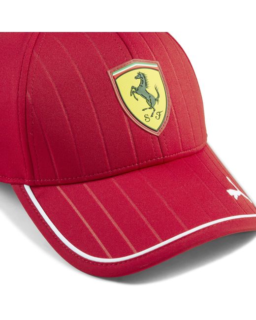 PUMA Scuderia Ferrari 2025 Team Baseball Cap Youth in Red | Lyst