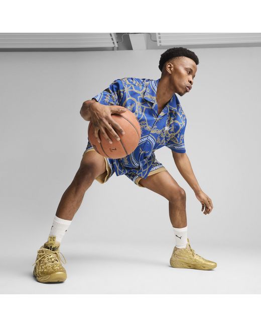 PUMA X Lamelo Ball Mb.04 Golden Child Basketball Shoes in Green for Men ...