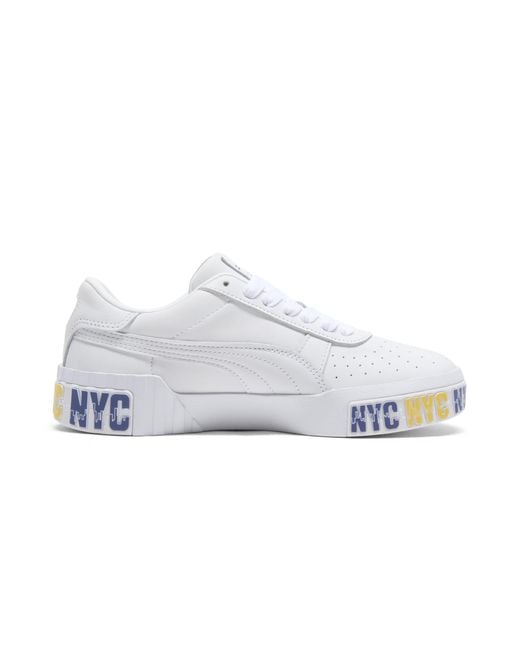 PUMA Cali B Nyc Flagship Shoes in White | Lyst