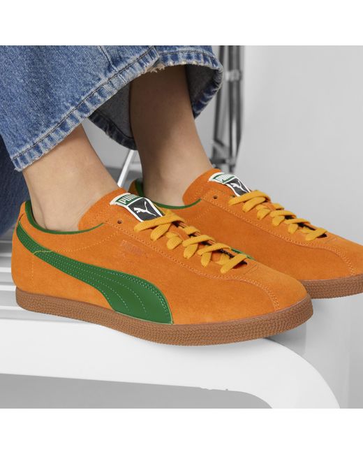 PUMA Brasil Sneakers in Yellow | Lyst