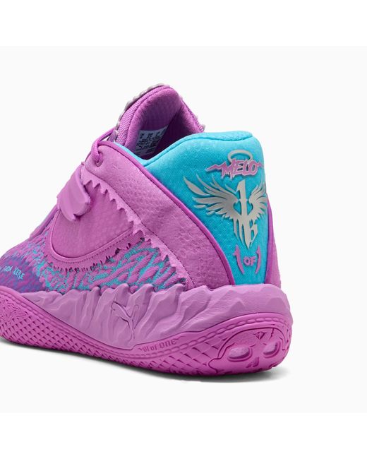 PUMA Mb.05 Hive Basketball Shoes Bright Aqua/Pure in Purple for Men ...