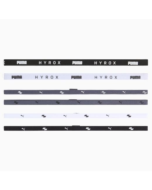 PUMA X Hyrox Hairbands (6-Pack) in Grey | Lyst UK
