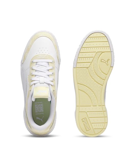 PUMA Carina Mia Acid Wash Sneakers in White | Lyst
