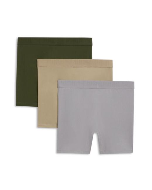 PUMA 'Ultra Soft Boxer Briefs 3 Pack in Gray for Men | Lyst