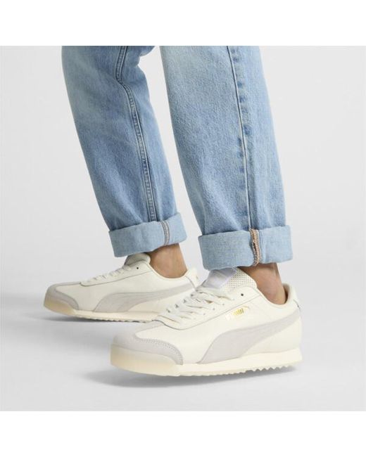 PUMA Roma Classics Sneakers in White | Lyst