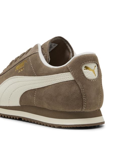 PUMA Roma Suede Sneakers in Brown for Men | Lyst