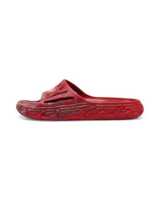 PUMA X Lamelo Ball Mb.03 Basketball Slides in Red | Lyst