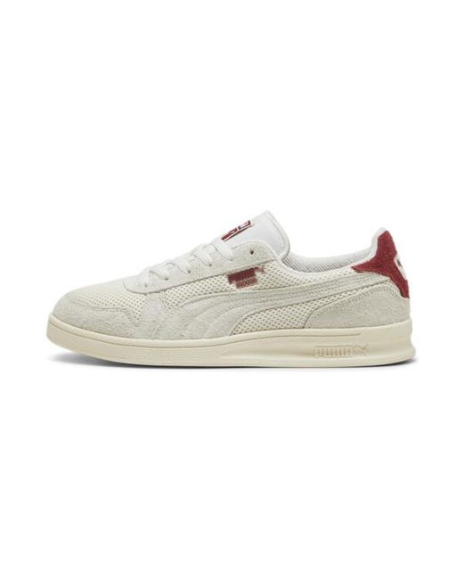 PUMA Indoor Mesh Sneakers in White | Lyst