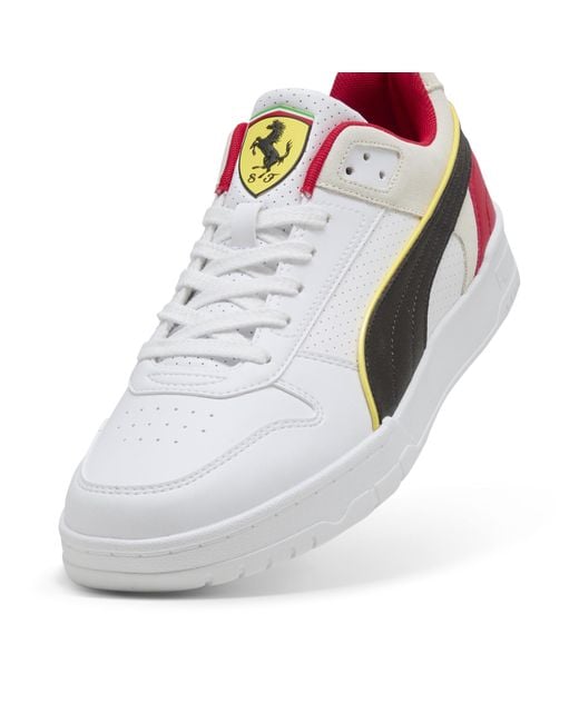 PUMA Scuderia Ferrari Rbd Game Low Sneakers in White | Lyst