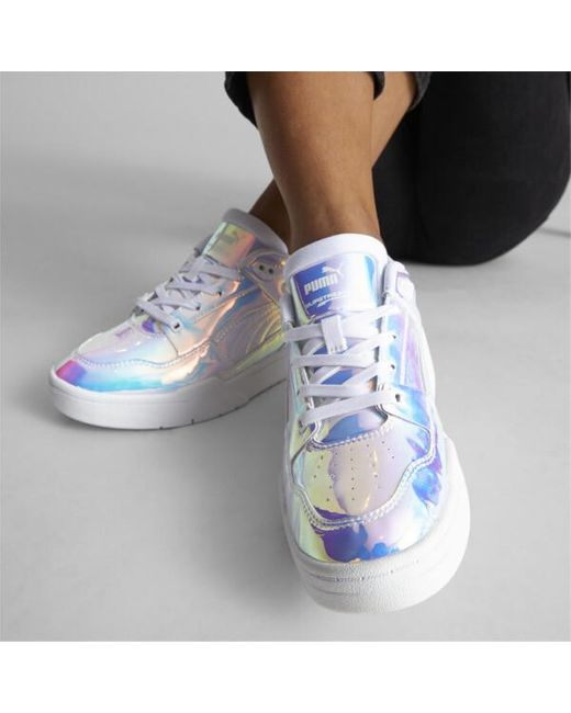 PUMA Slipstream Iridescent Sneaker in Blue | Lyst