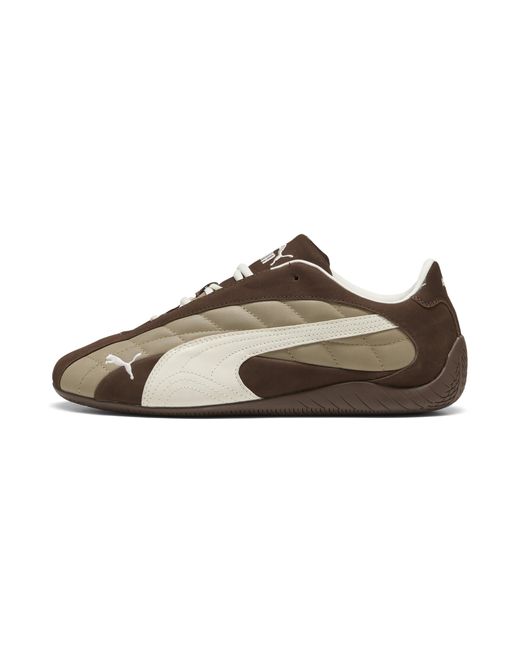 PUMA Speedcat Plus Quilted Sneakers in Brown | Lyst
