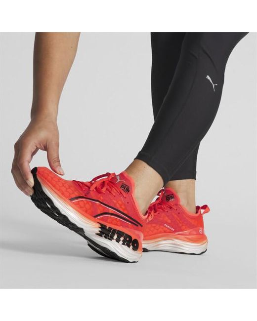 PUMA Foreverrun Nitroâ ¢ Running Shoes in Red | Lyst