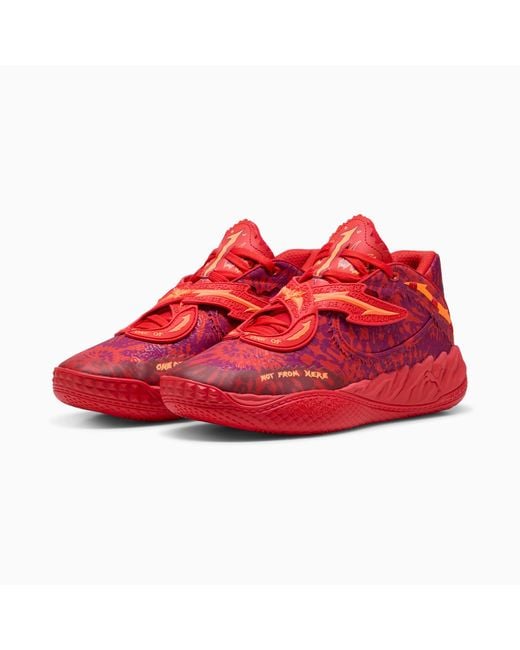 PUMA Mb.05 Crowd Surf Basketball Shoes in Red | Lyst UK