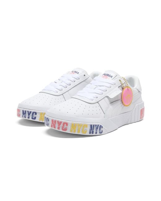 PUMA Cali B Nyc Flagship Shoes in White | Lyst