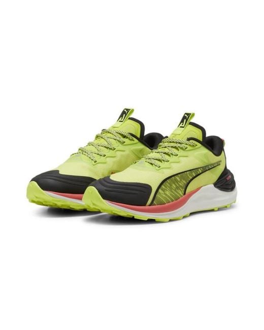 PUMA Electrify Nitroâ ¢ Trail Running Shoes in Green for Men | Lyst