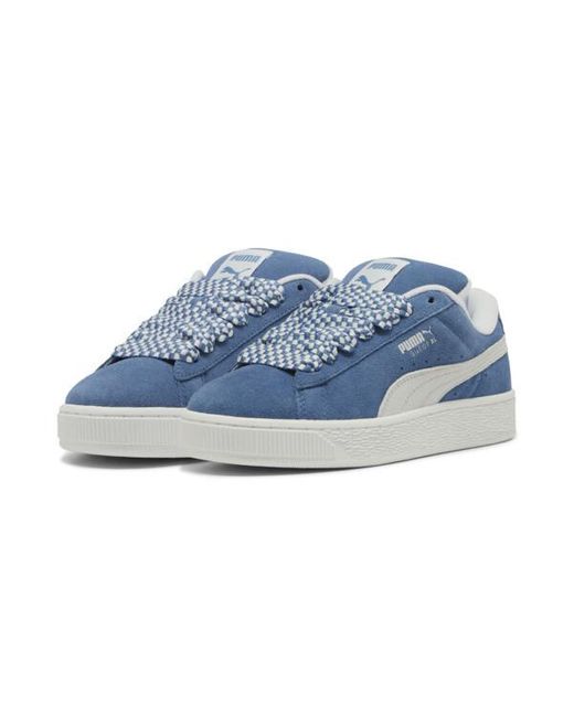 PUMA Suede Xl Lace Sneakers , Horizon in Blue | Lyst