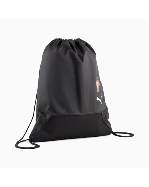PUMA Portugal Fan Gym Sack in Black Lyst UK