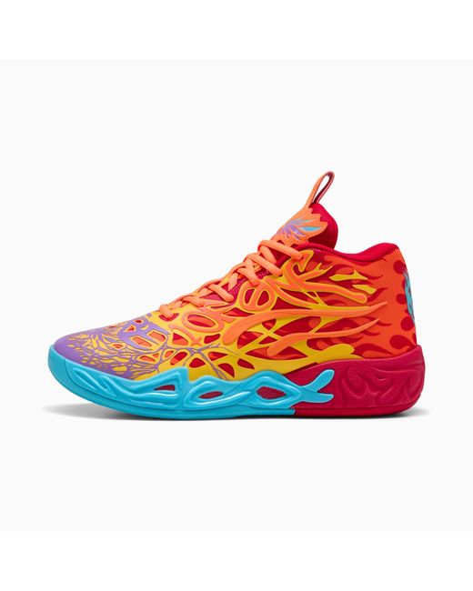 PUMA Mb.04 Phoenix Basketball Shoes Glow/ Pes in Red | Lyst UK