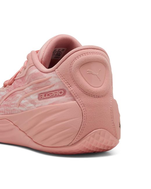 PUMA All-Pro Nitroâ Dress Code Basketball Shoes in Pink | Lyst