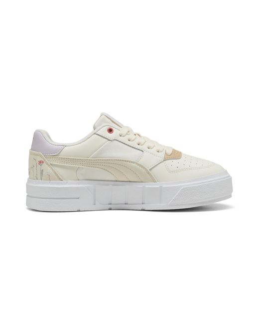 PUMA Cali Court Secret Garden Sneakers in White | Lyst