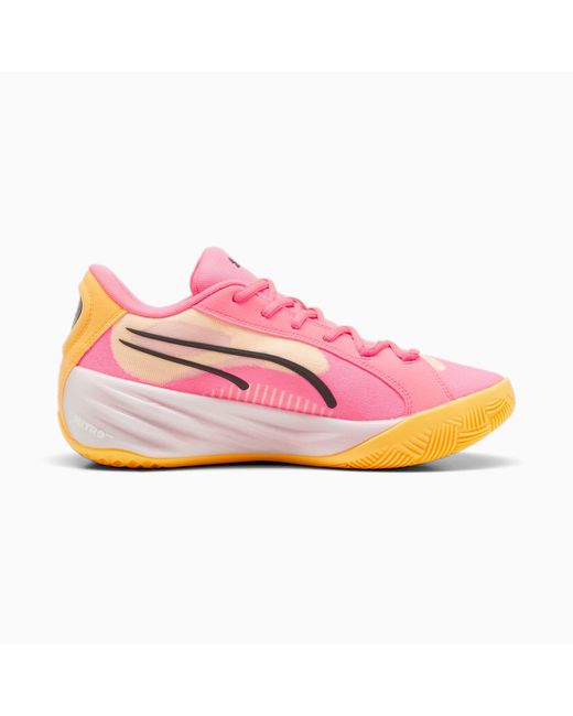 PUMA All-pro Nitrotm Basketball Shoes in Pink | Lyst UK
