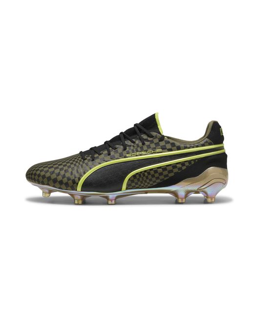 PUMA King Ultimate X Porsche Fg/Ag Football Boots in Green | Lyst