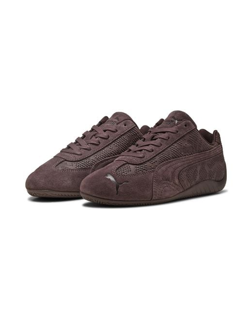 PUMA Speedcat Python Sneakers in Brown | Lyst
