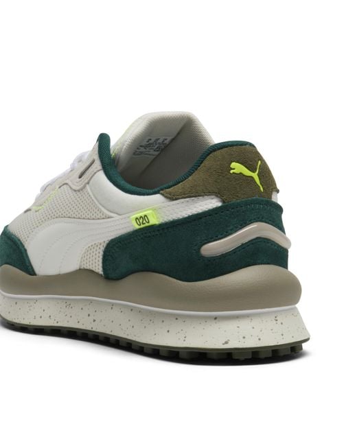 PUMA Style Rider Mix Sneakers in Green for Men | Lyst