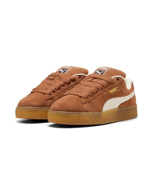 PUMA Suede Xl Sneakers in Brown | Lyst