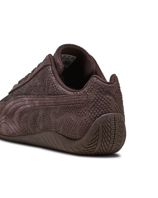 PUMA Speedcat Python Sneakers in Brown | Lyst