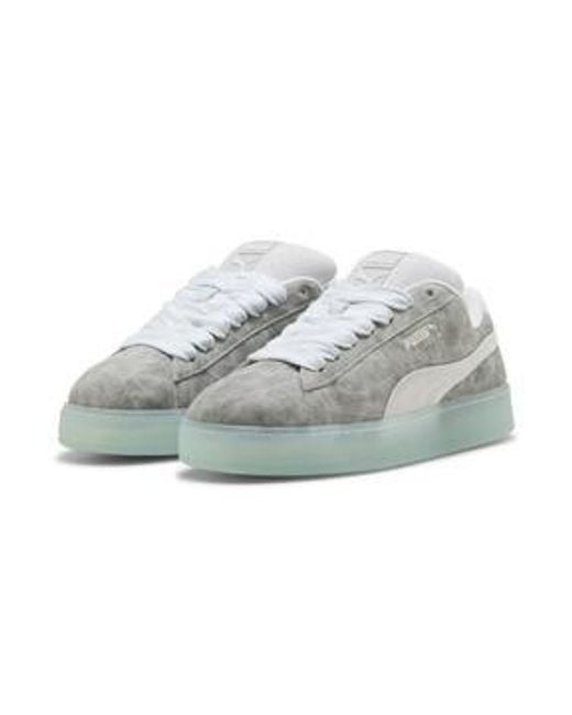PUMA Suede Gur?? Lifestyle Sneakers in Gray | Lyst