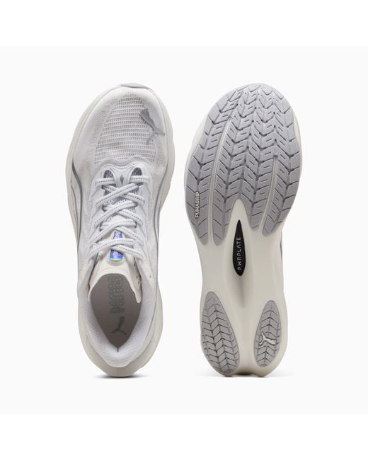 PUMA Deviate Nitroâ 4 Running Shoes /Feather in White for Men | Lyst UK
