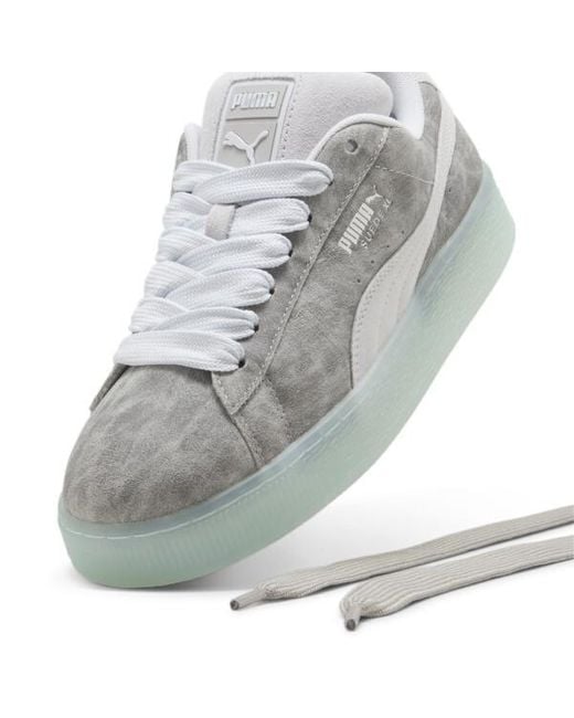 PUMA Suede Gur?? Lifestyle Sneakers in Gray | Lyst