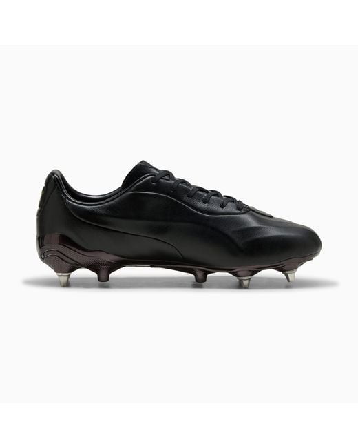 PUMA King Platinum Mxsg Football Boots /Metallic in Black for Men | Lyst UK