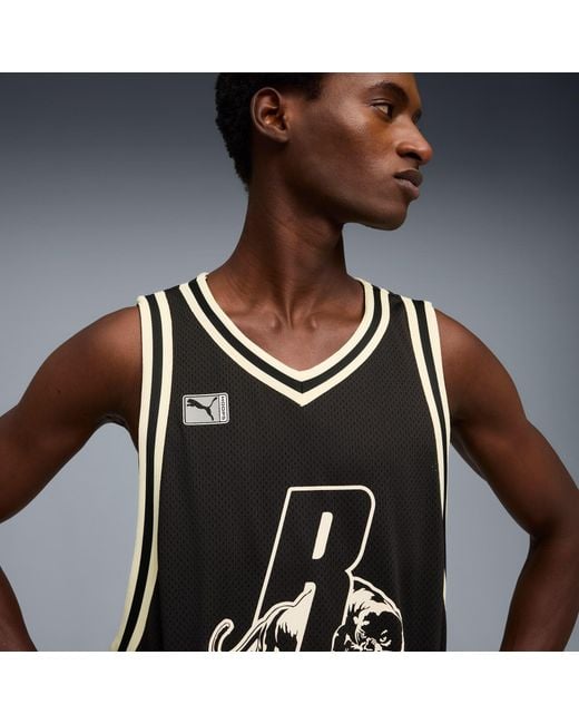 PUMA X Represent Jersey in Black for Men | Lyst UK