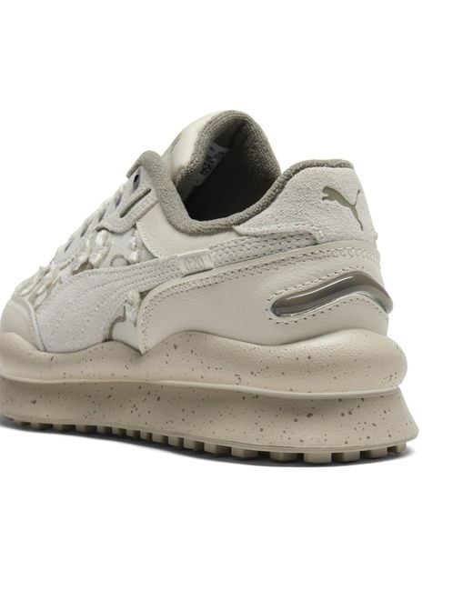 PUMA Style Rider Trim Sneakers in White | Lyst