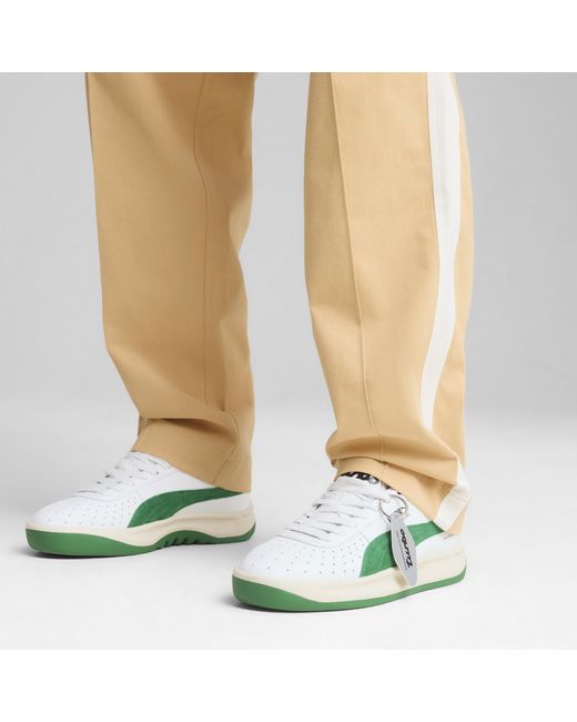 PUMA Porsche Legacy Gv Special Pinstripe Hero Sneakers in Green | Lyst
