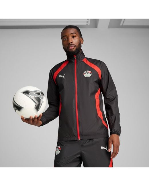 Puma soccer jacket store