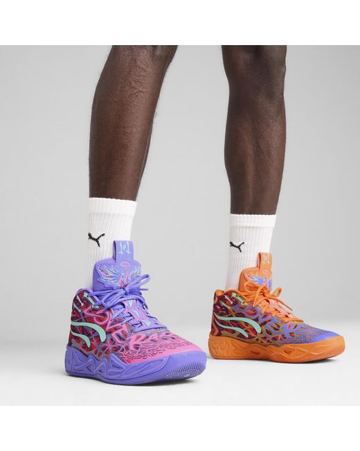 PUMA X Lamelo Ball Mb.04 Creativity Pack Basketball Shoes in Blue | Lyst