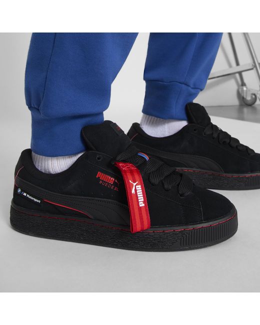 PUMA Bmw M Motorsport Suede Xl Sneakers in Black | Lyst