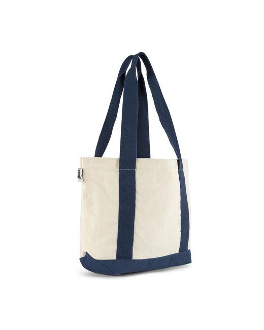 PUMA Mini Canvas Tote in Blue | Lyst
