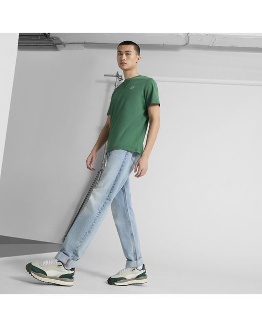 PUMA Style Rider Mix Sneakers in Green for Men | Lyst