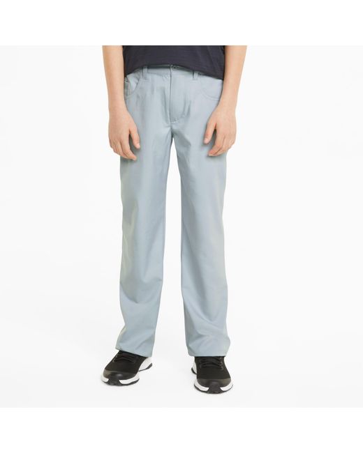 PUMA 5 Pocket Golf Pants Youth in Blue Lyst UK