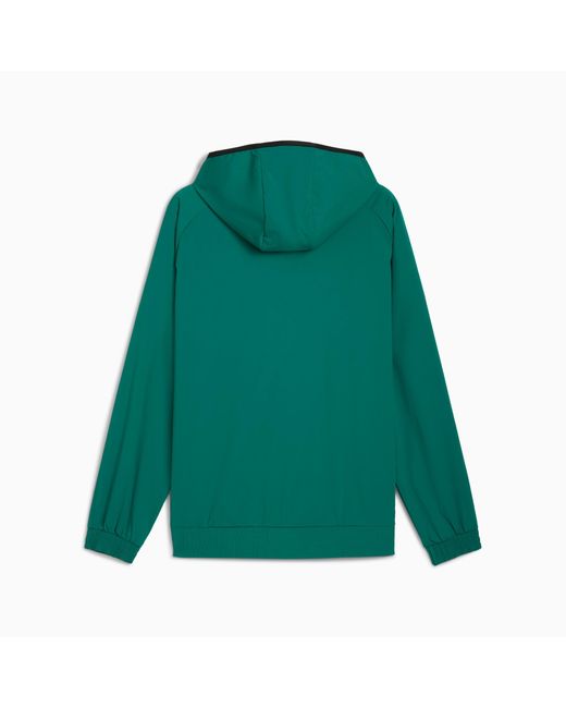 PUMA X Aston Martin Aramco F1 Team Tech Jacket in Green for Men | Lyst UK