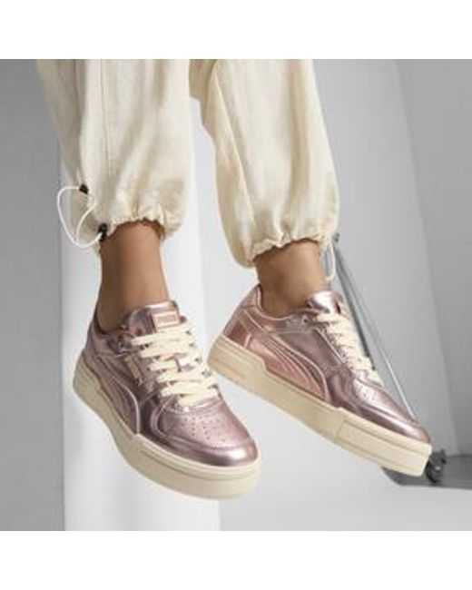 PUMA Ca Pro Chrome Sneakers in Pink | Lyst