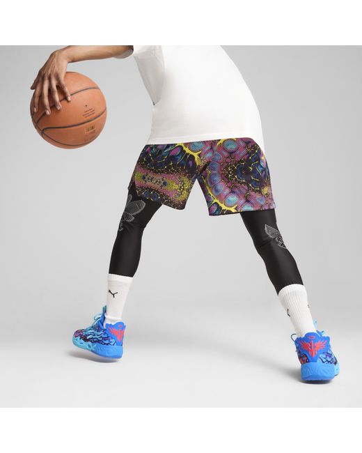 PUMA X Lamelo Ball Alien Skin 2-In-1 Basketball Tights in White for Men ...